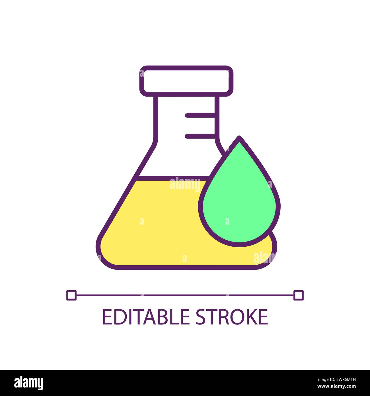 Laboratory chemical flask RGB color icon Stock Vector Image & Art - Alamy Laboratory chemical flask RGB color icon Stock Vector Image & Art - Alamy