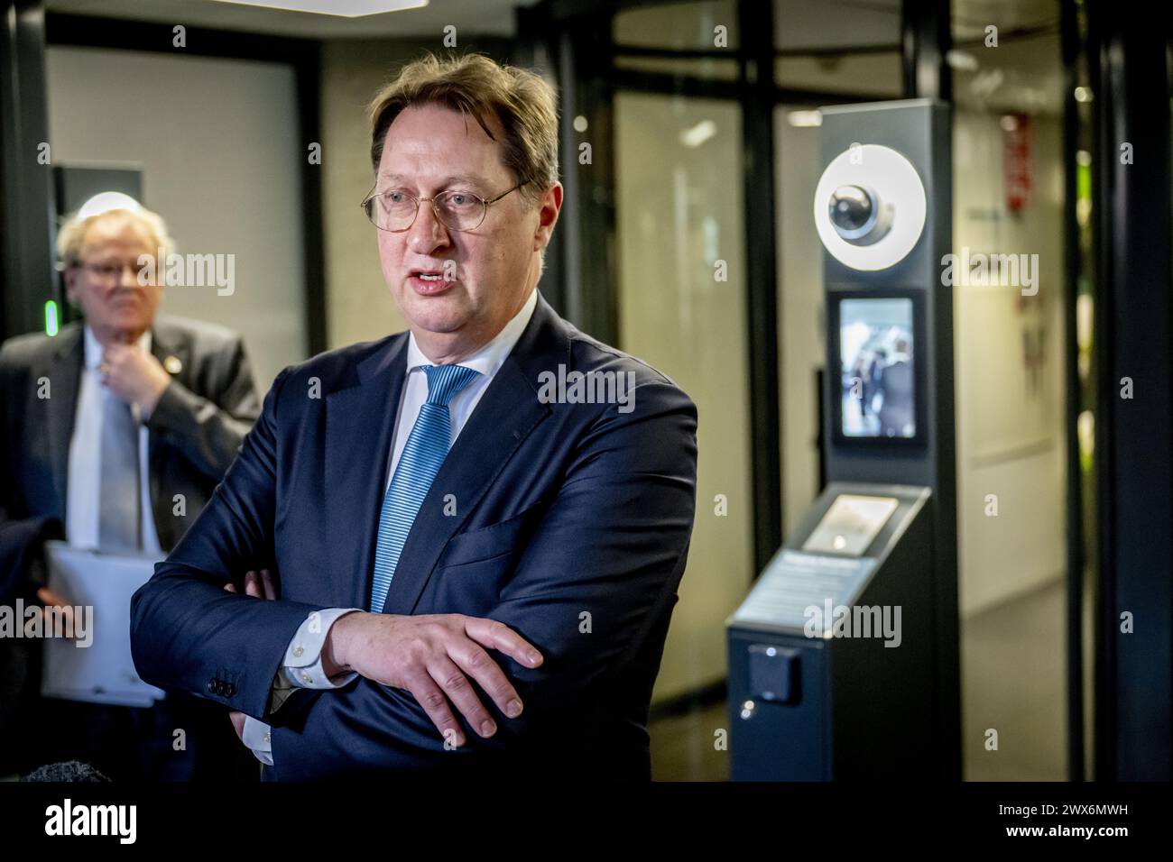 The Hague, Netherlands. 28th Mar 2024. THE HAGUE - Rogier vd Sande ...