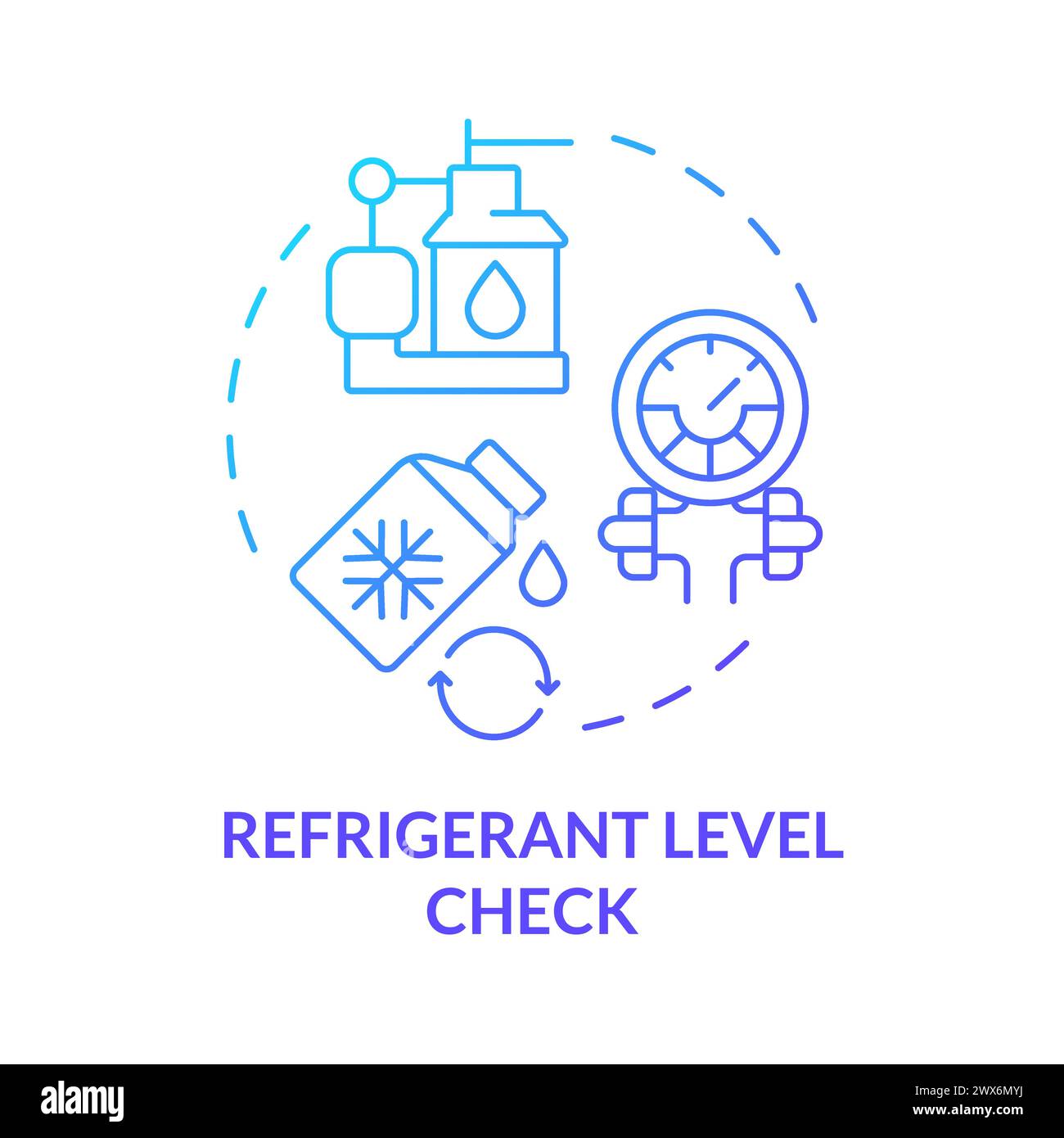 Refrigerant fluid Stock Vector Images - Alamy