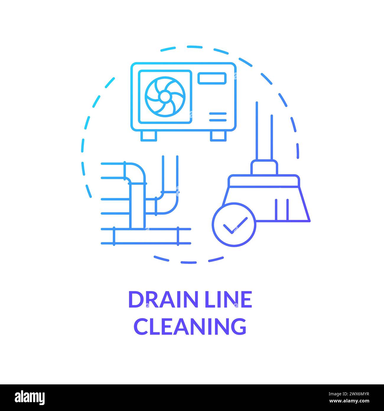 Ac cleaning Cut Out Stock Images & Pictures - Alamy