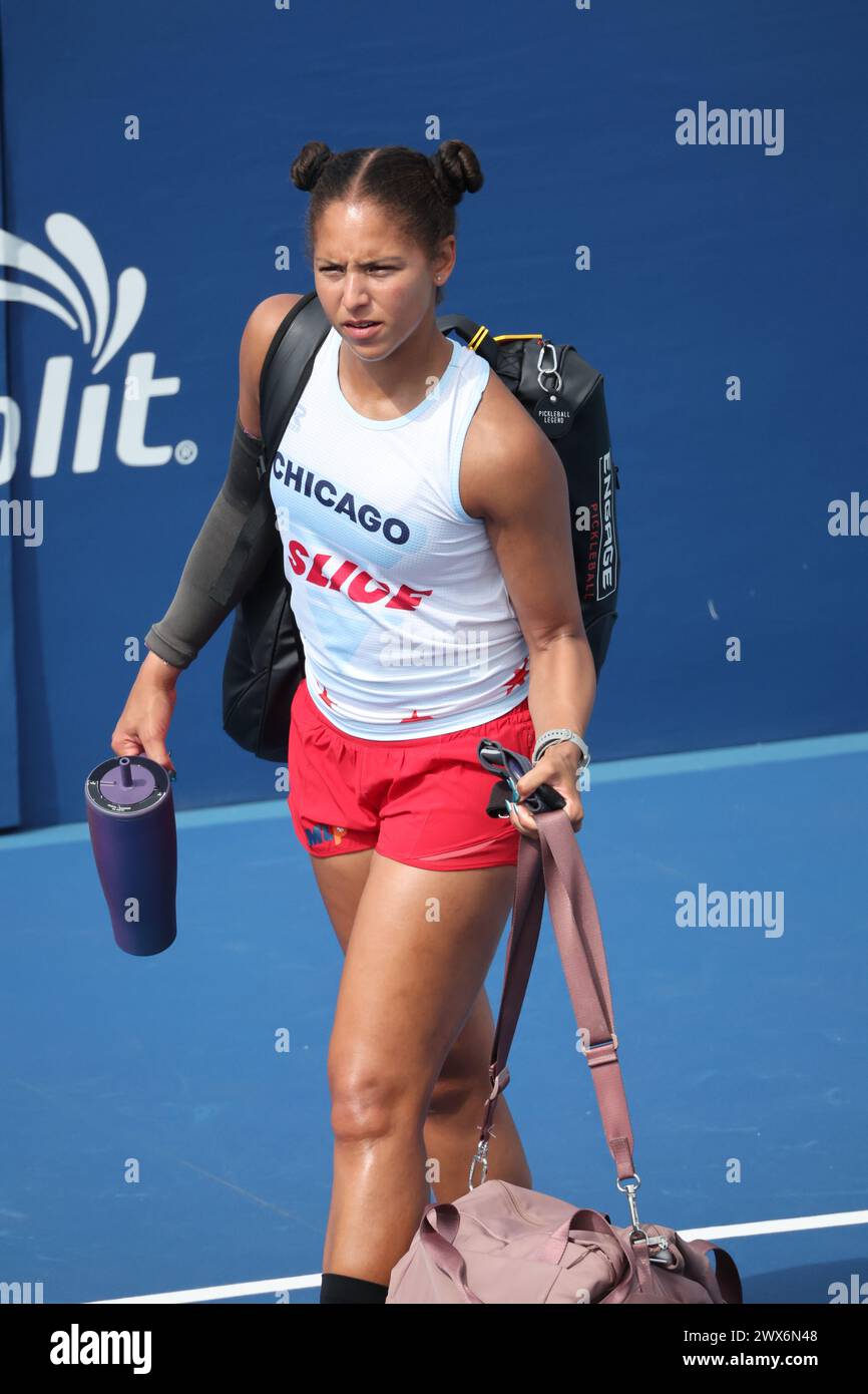 Miami Gardens, Florida, USA. 27th Mar, 2024. Jessie Irvine attends the ...