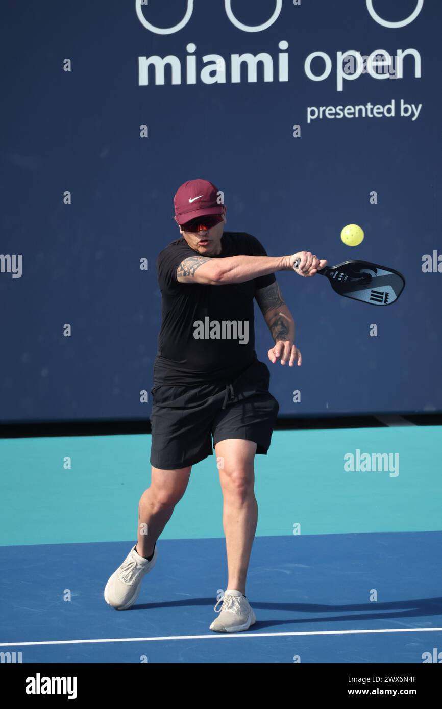 Miami Gardens, Florida, USA. 27th Mar, 2024. Elvis Crespo attends the ...