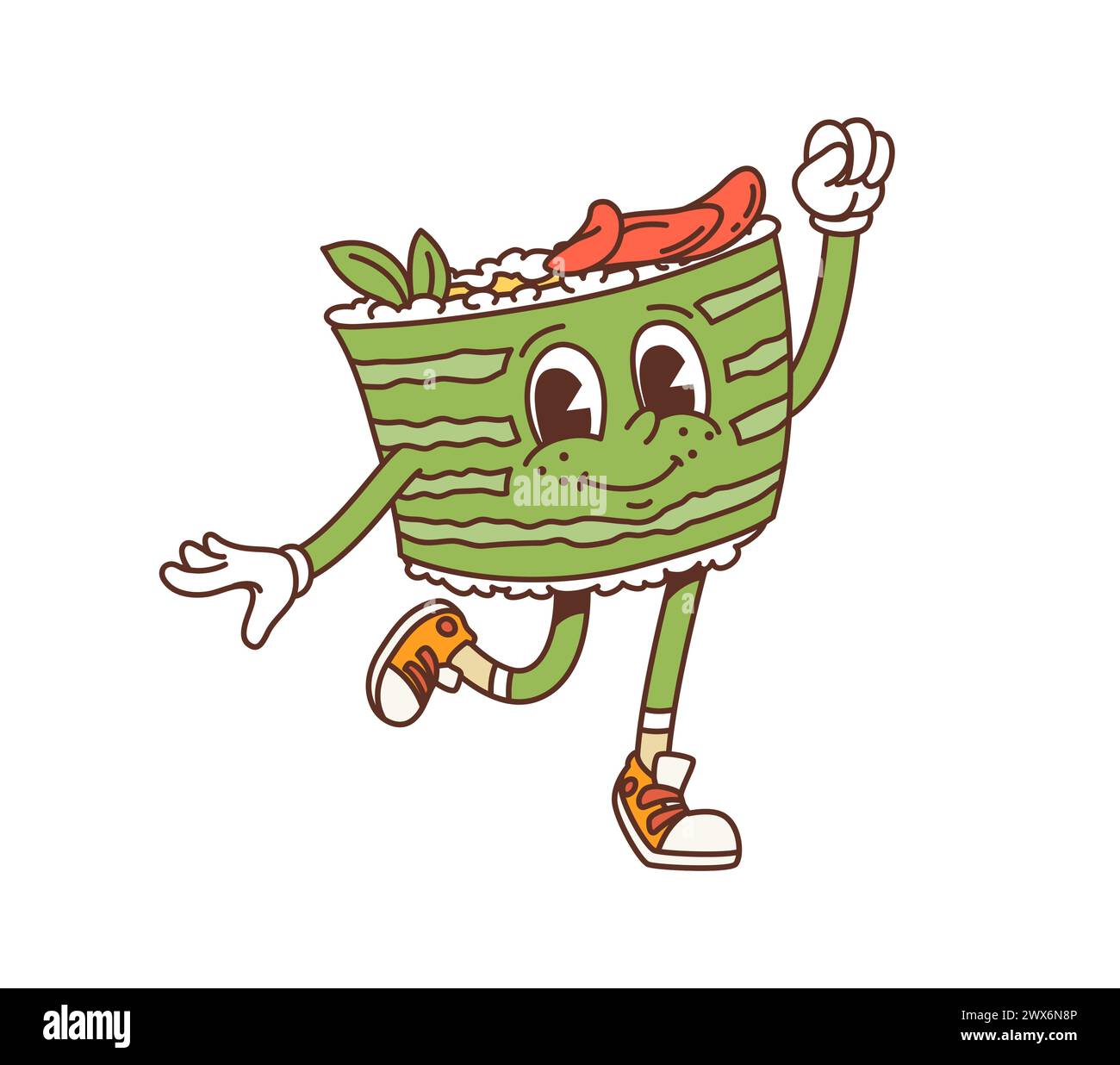 60s cucumber Stock Vector Images - Alamy