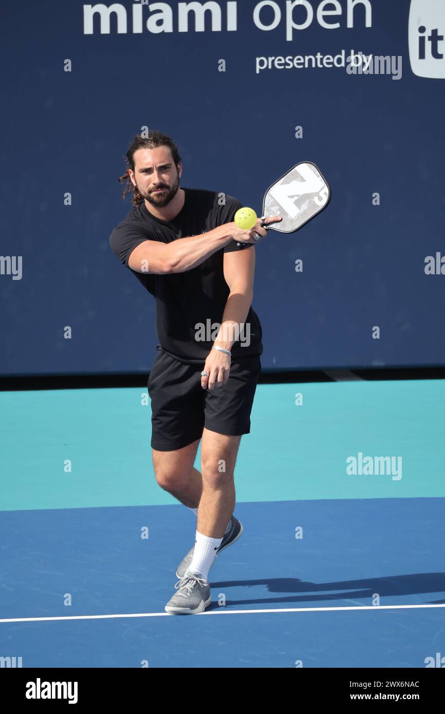 Miami Gardens, Florida, USA. 27th Mar, 2024. Alex Propson attends the ...