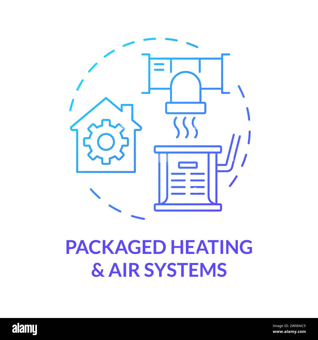 Packaged heating Stock Vector Images - Alamy