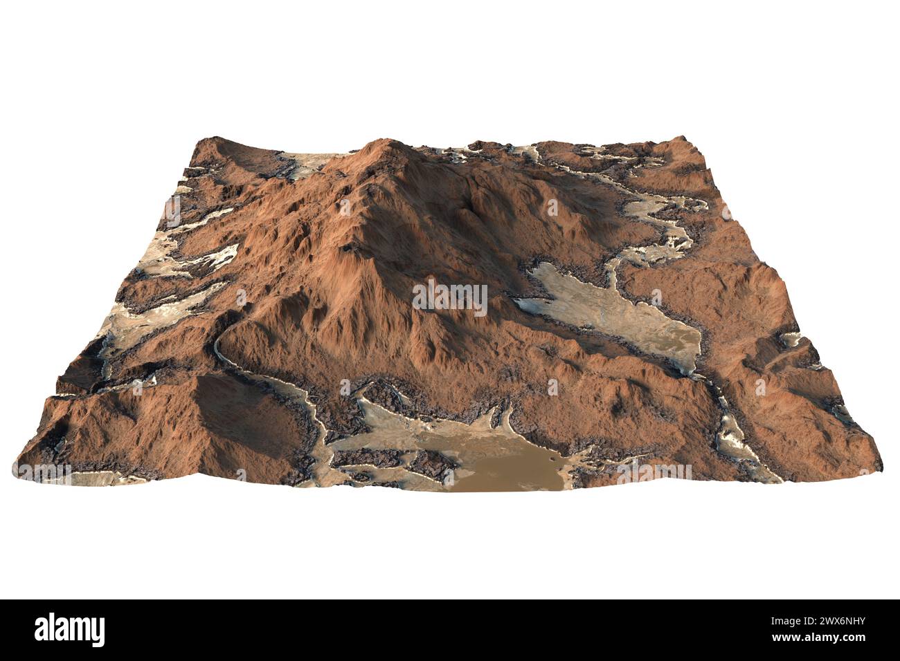 Streams water mountain river Cut Out Stock Images & Pictures - Alamy