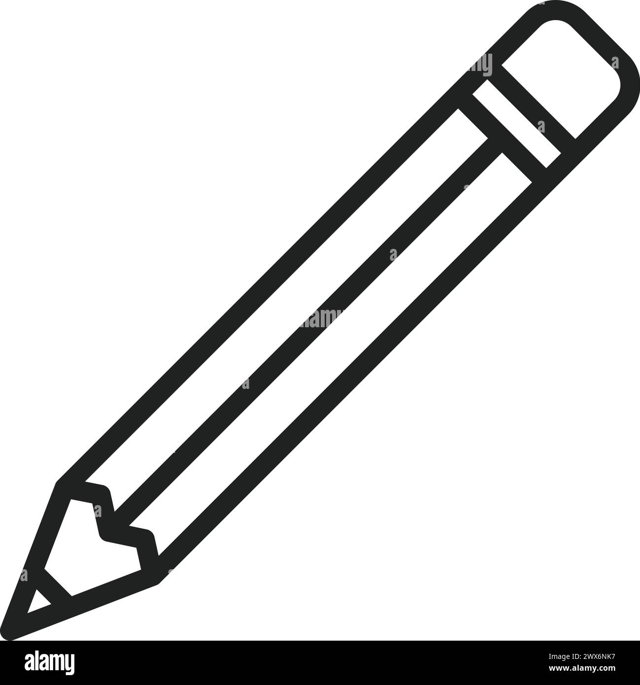 Pencil Icon Vector Image Suitable For Mobile Application Web Application And Print Media Stock