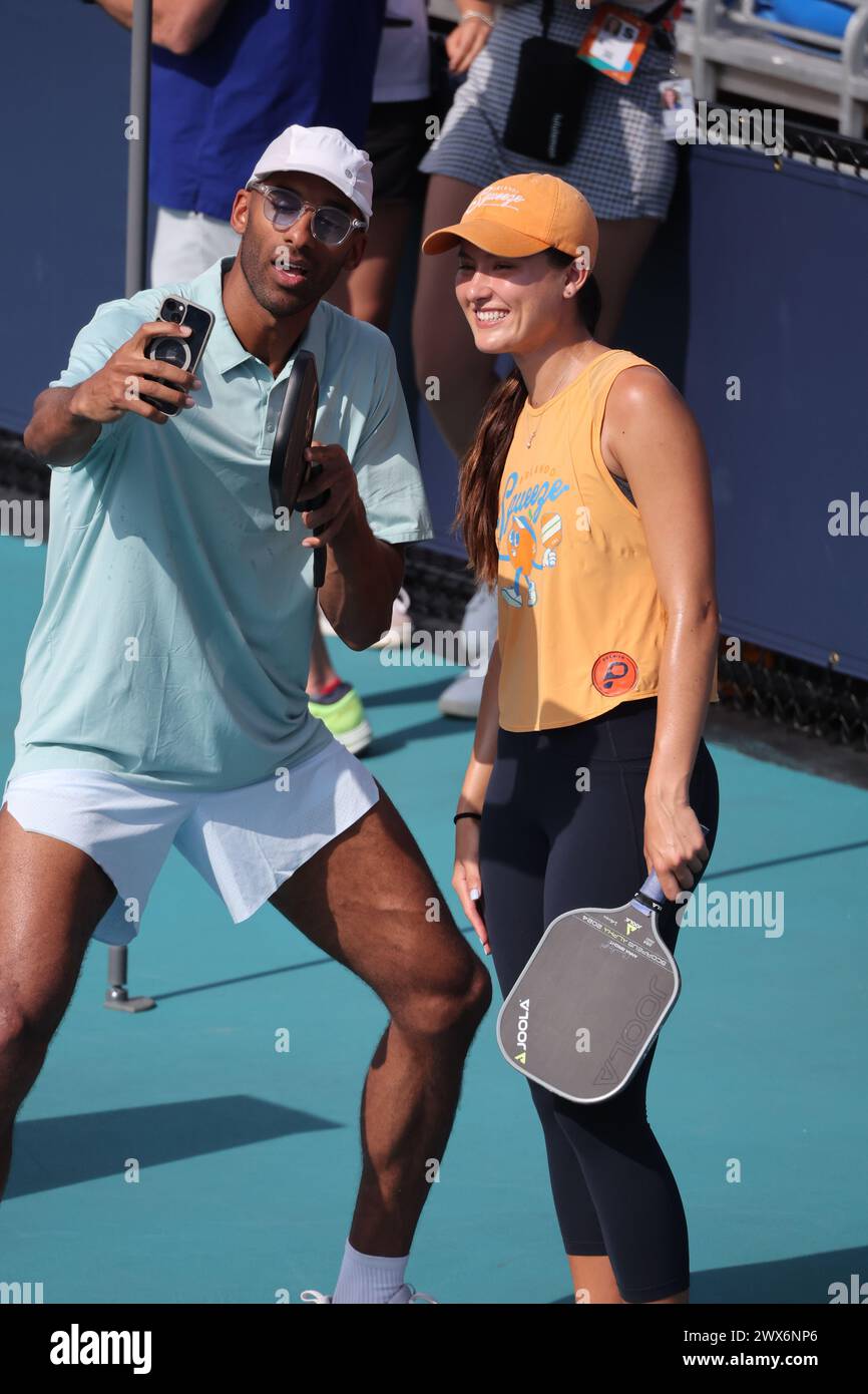 Miami Gardens, Florida, USA. 27th Mar, 2024. Anna Bright attends the ...