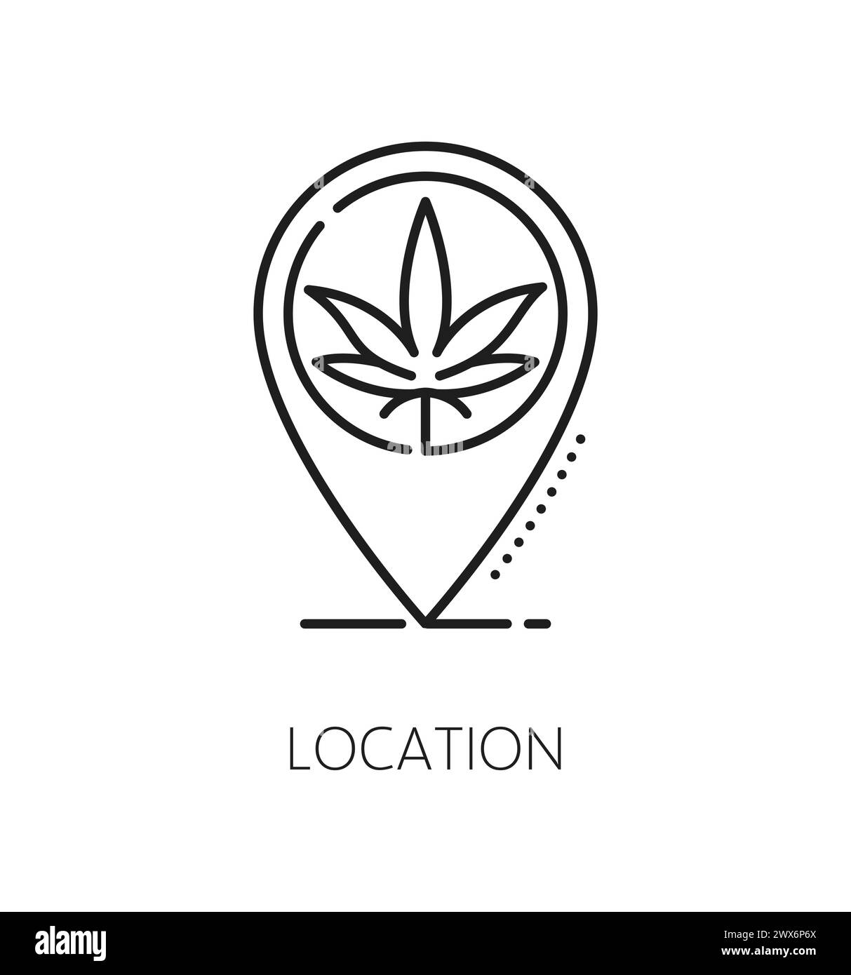 Smoke shop cbd store Stock Vector Images - Alamy