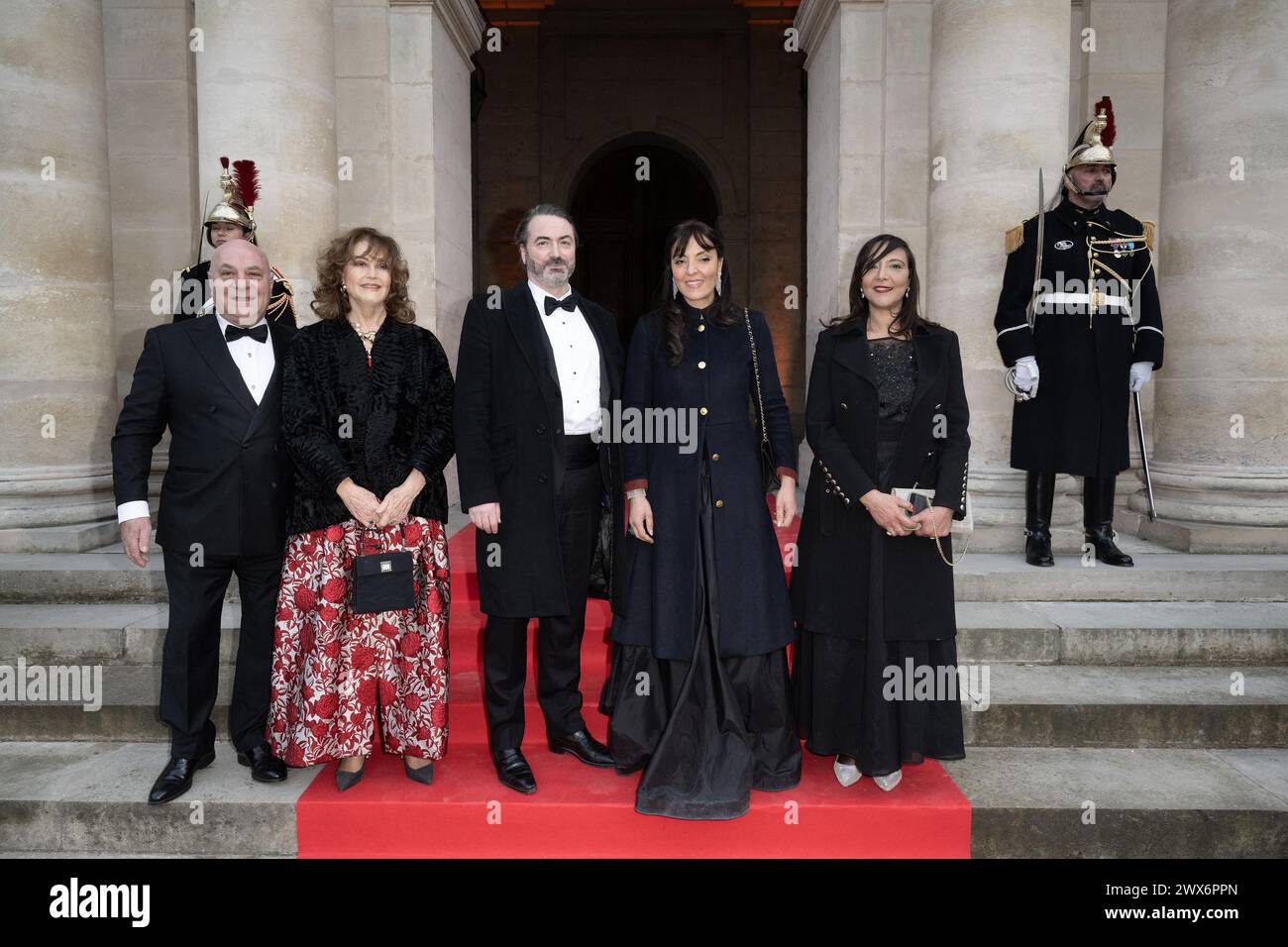 Paris, France. 23rd Mar, 2024. Antoine Turzi, Princess Caroline Murat ...