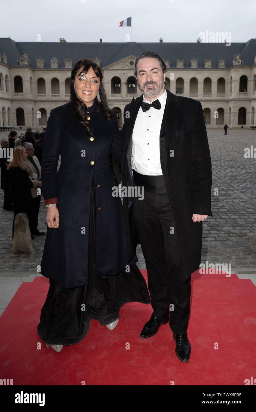 Paris, France. 23rd Mar, 2024. Prince Joachim Murat and Princess ...
