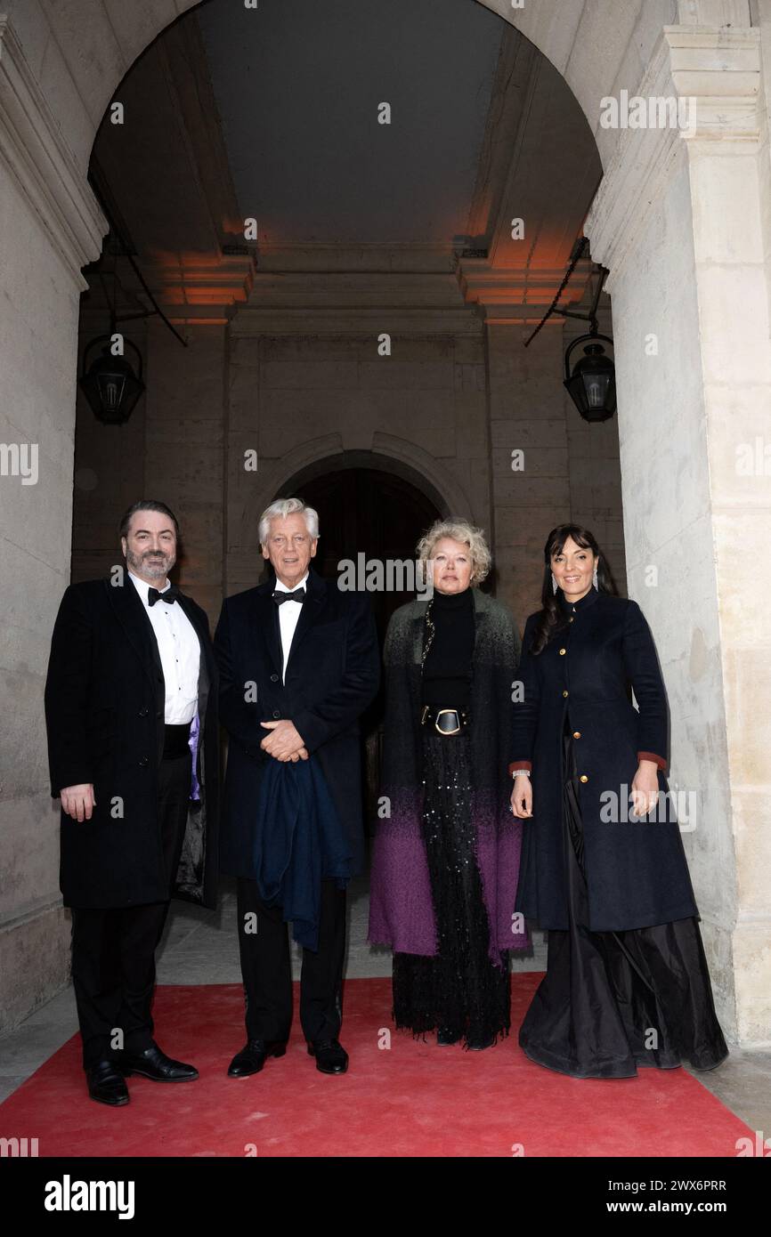 Paris, France. 23rd Mar, 2024. Prince Joachim Murat, Eric and Marie ...