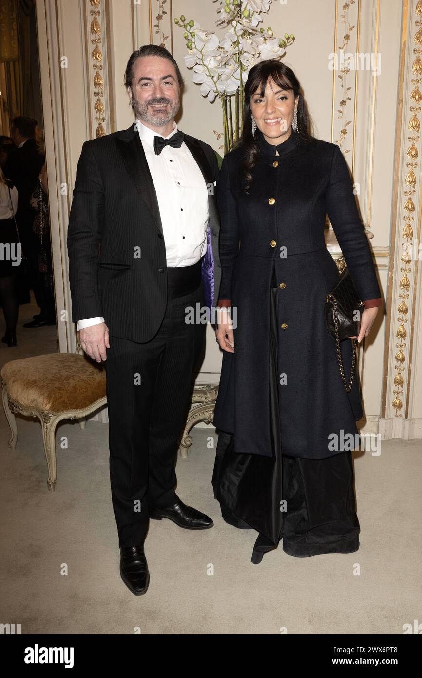 Paris, France. 23rd Mar, 2024. Prince Joachim Murat and Princess ...