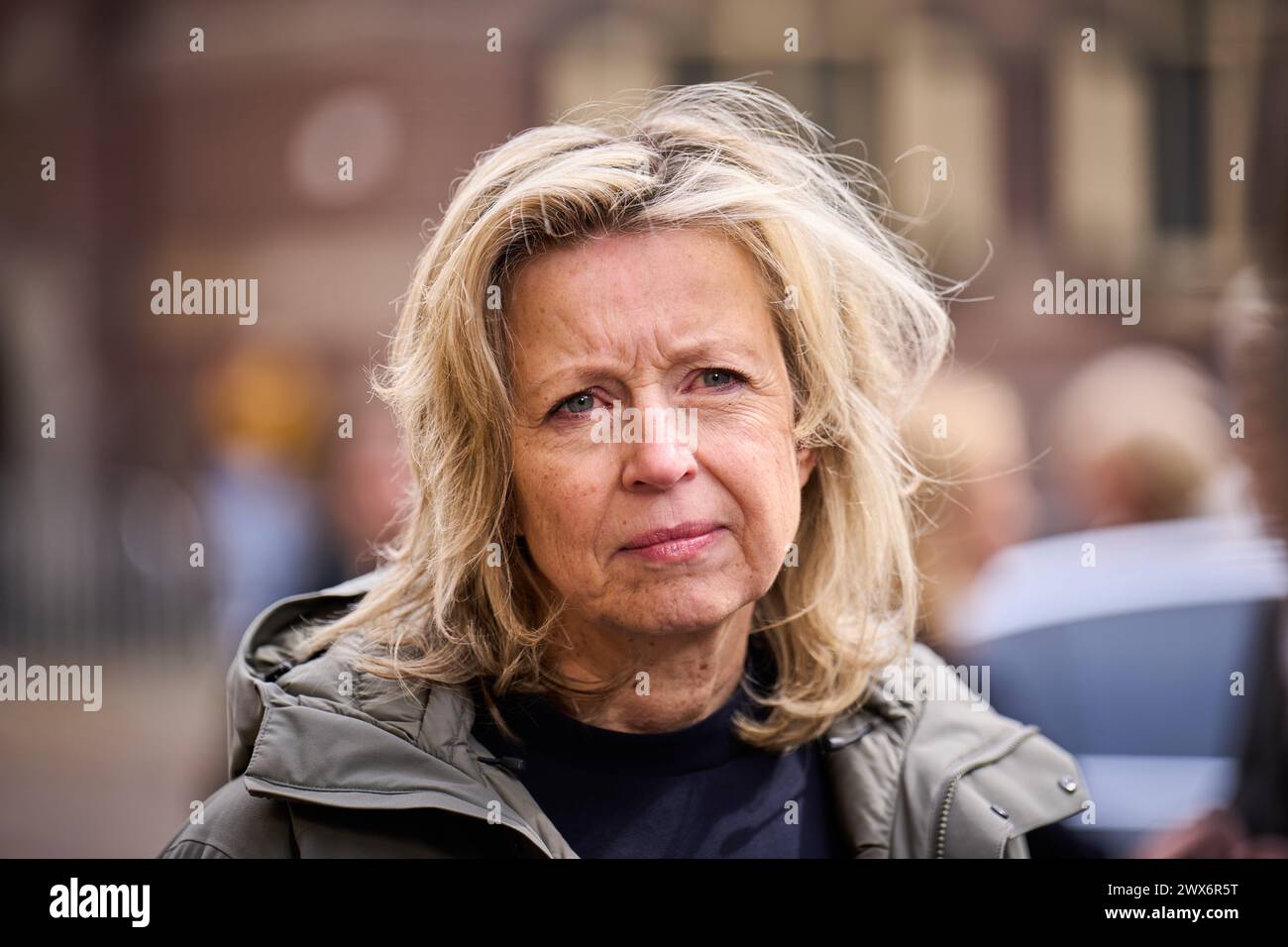 THE HAGUE - Kajsa Ollongren, outgoing Minister of Defense, arrives at ...