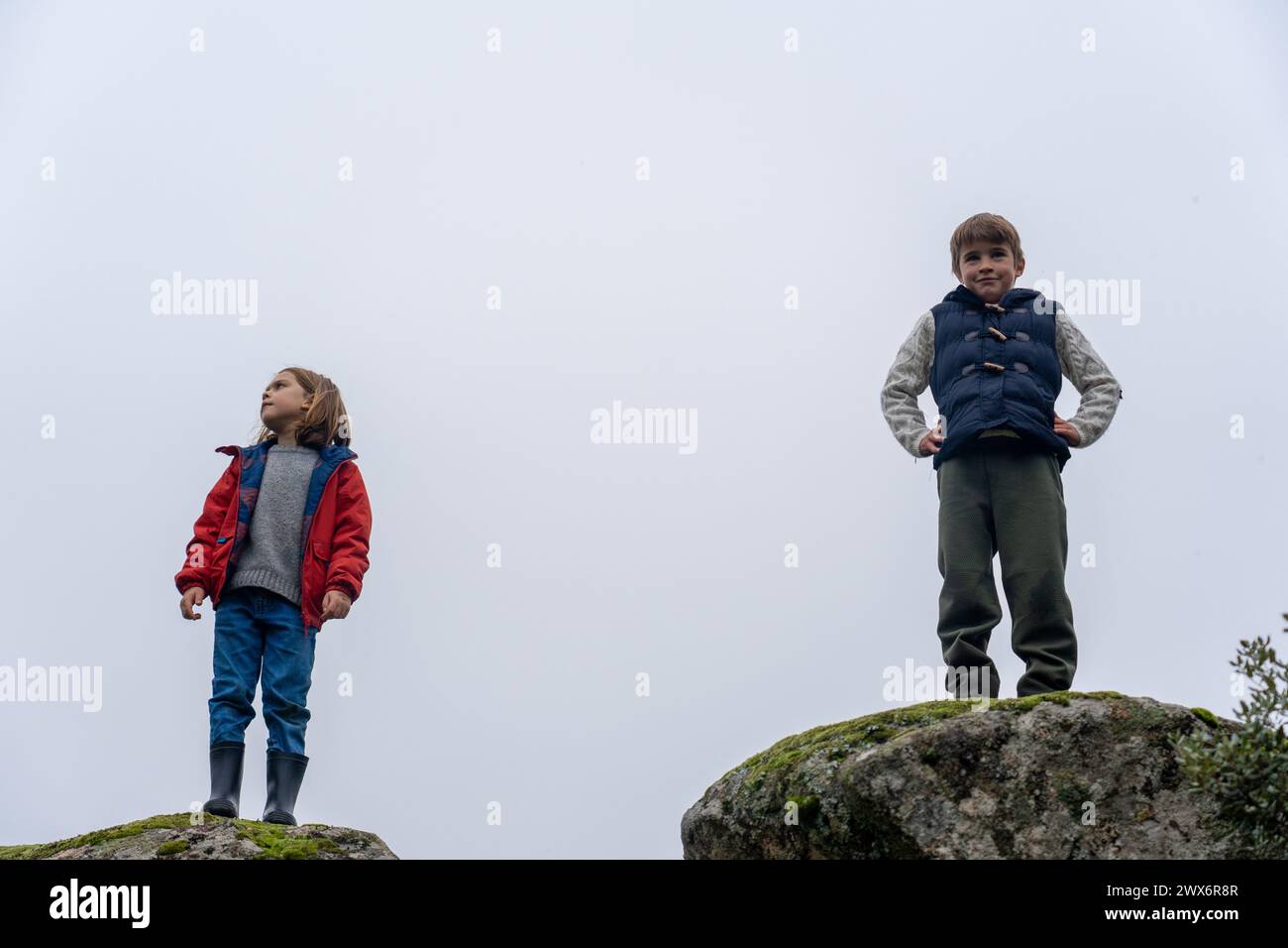 Group children playing exploring hi-res stock photography and images ...