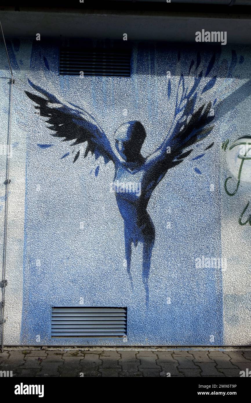 Engel neben Gedicht von Heinrich Heine Engel neben Gedicht von Heinrich ...