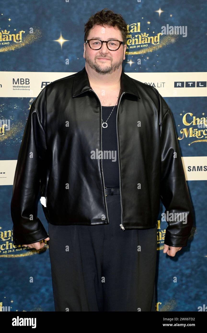 Daniel Zillmann bei der Premiere des Kinofilms Chantal im Märchenland ...