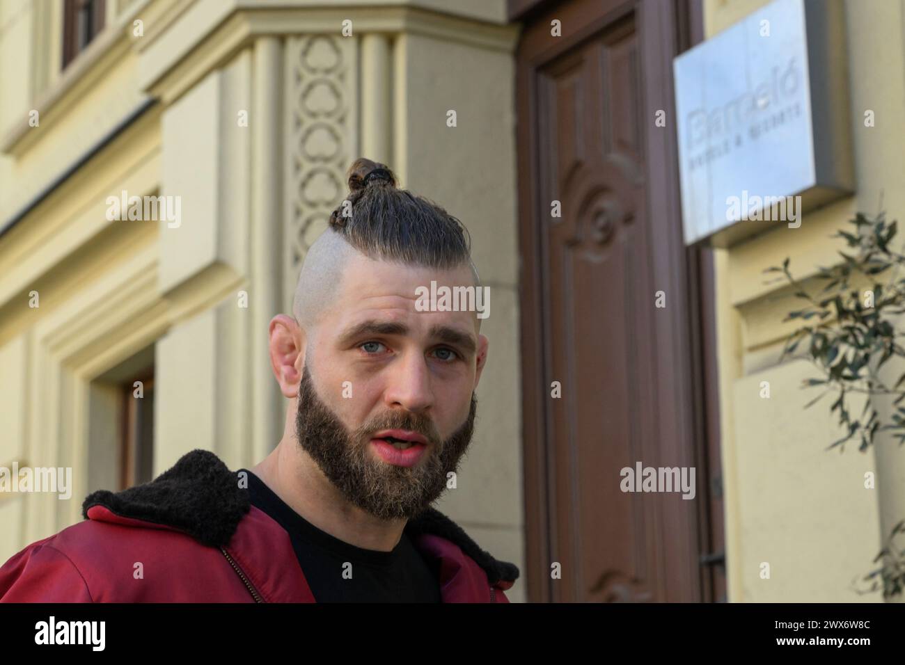 Brno, Czech Republic. 28th Mar, 2024. Czech MMA fighter Jiri Prochazka ...