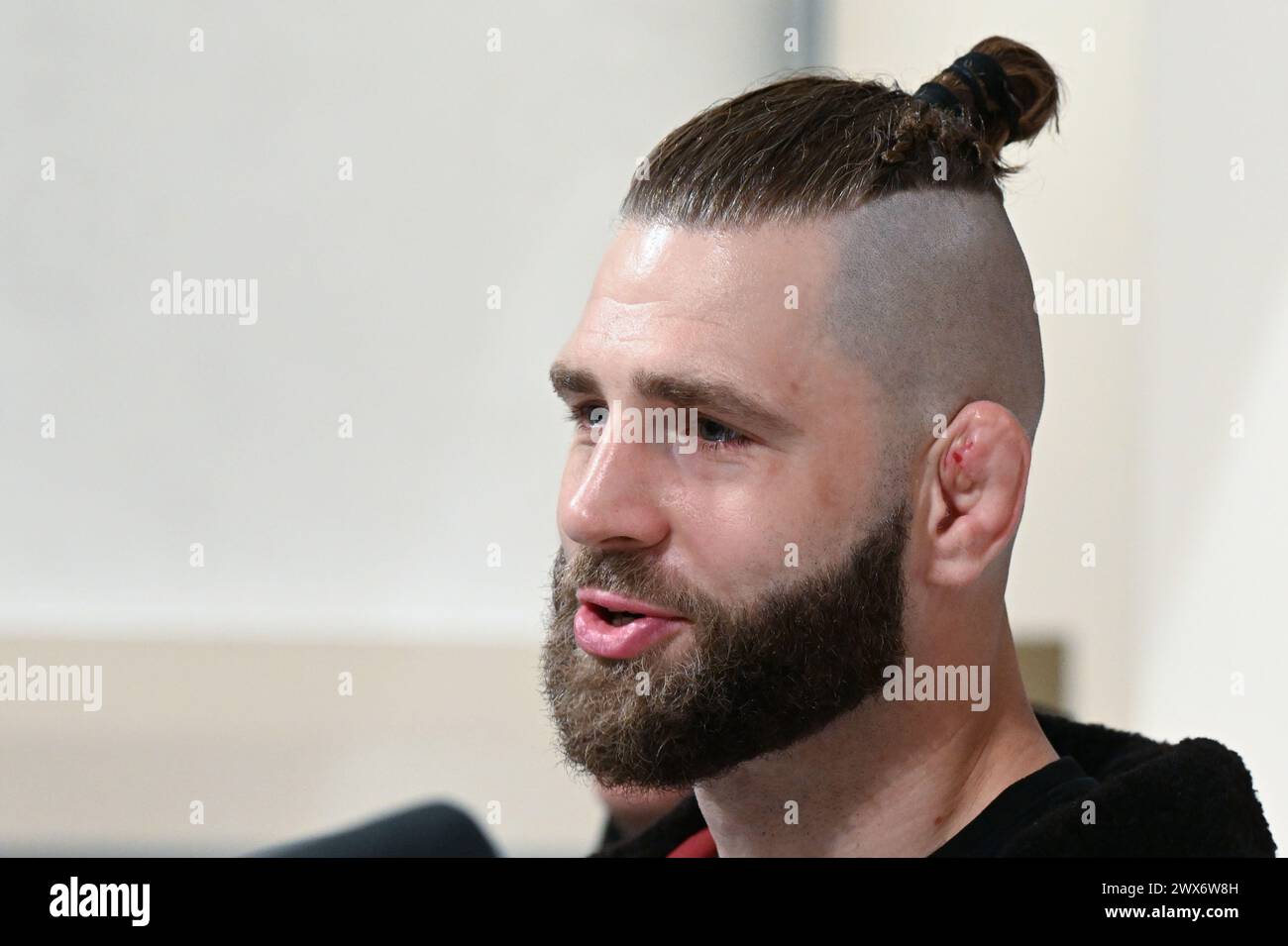 Brno, Czech Republic. 28th Mar, 2024. Czech MMA fighter Jiri Prochazka ...