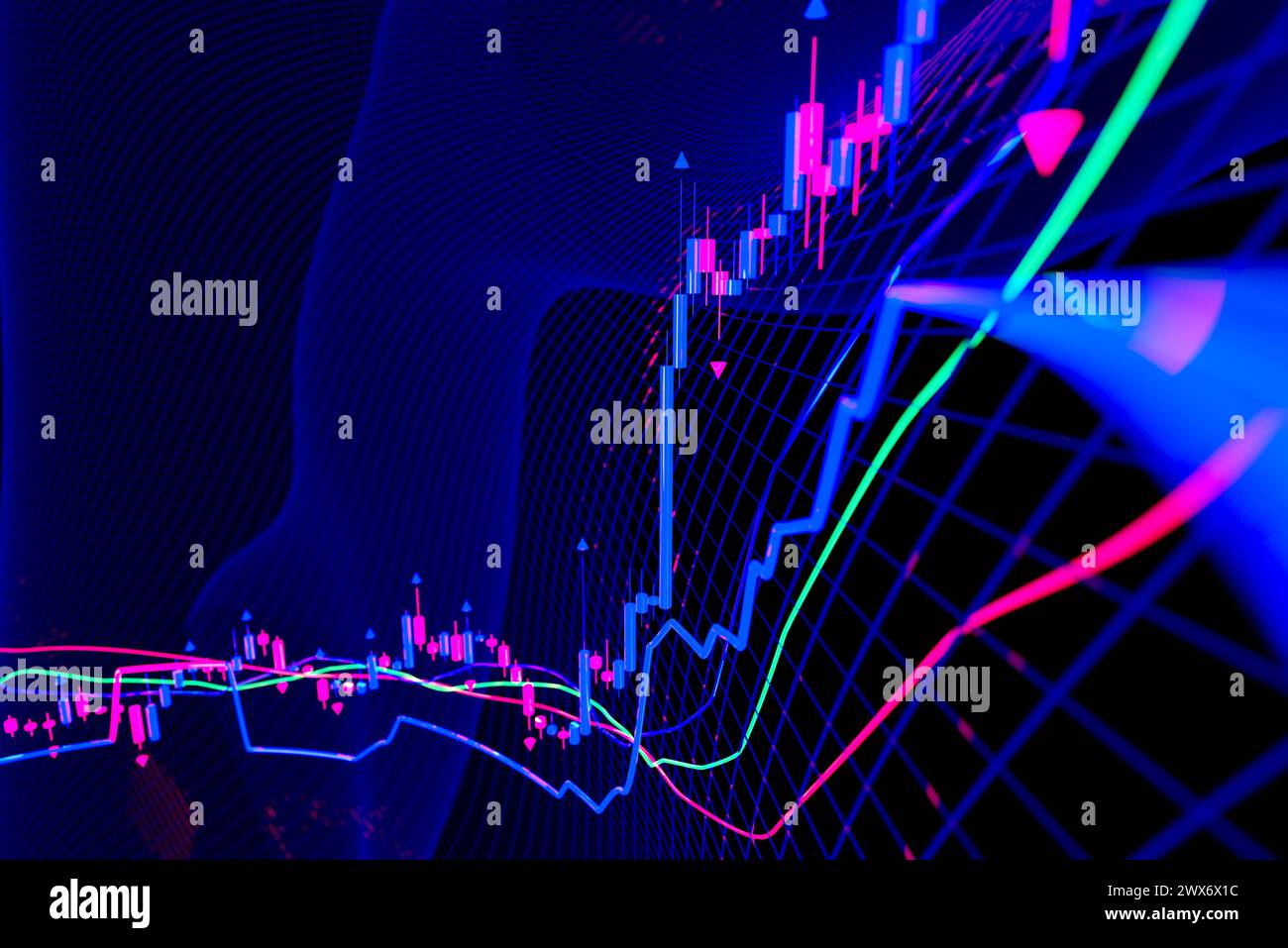 Candlestick patterns hi-res stock photography and images - Alamy