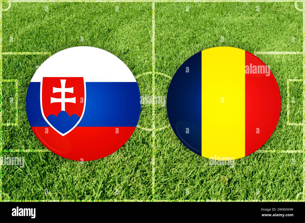 Euro 2024 euro romania slovakia hi-res stock photography and images - Alamy