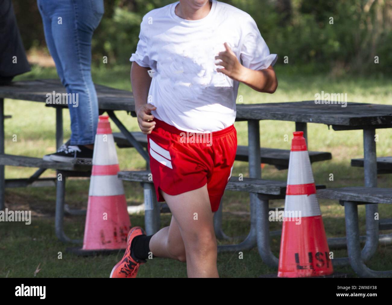 Athletics training table hi-res stock photography and images - Alamy