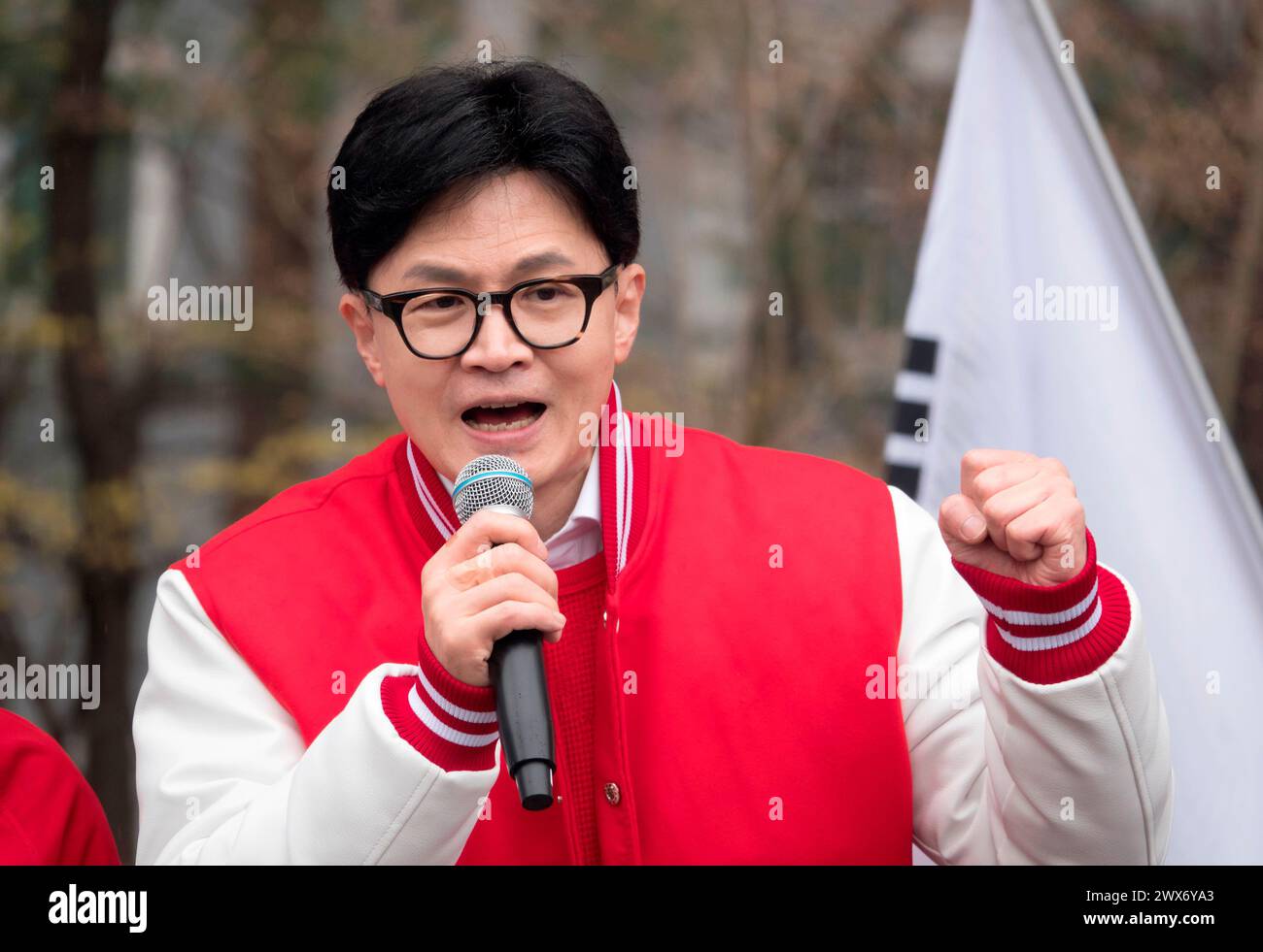 Han Dong-Hoon, Mar 28, 2024 : Han Dong-Hoon, leader of South Korea's ...