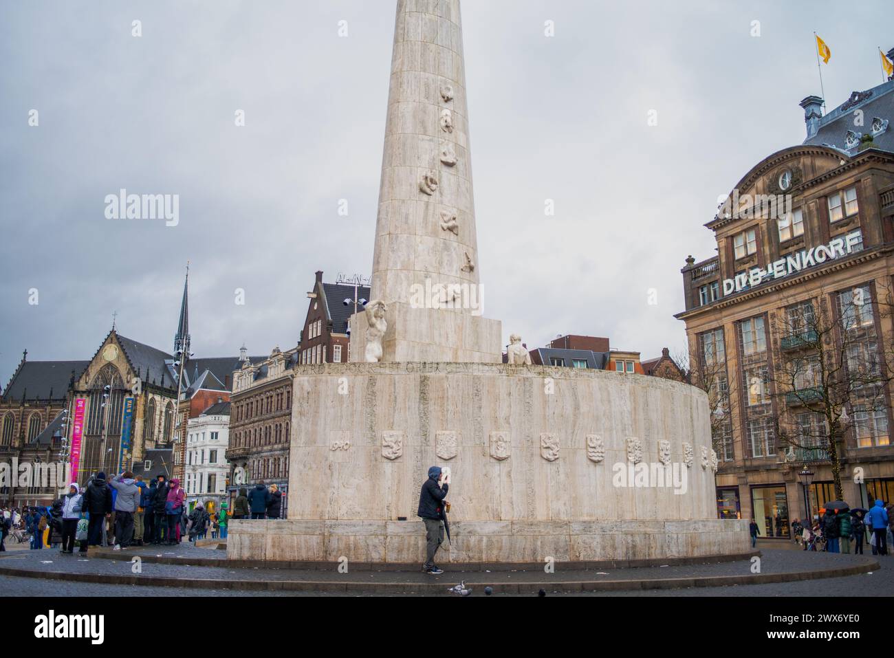 Dome Square in Amsterdam embodies historic charm and architectural ...
