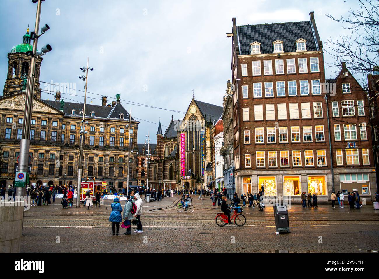 Dome Square in Amsterdam embodies historic charm and architectural ...