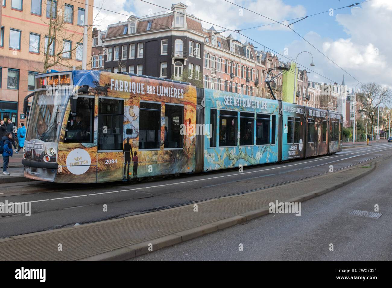 Theme Tram 14 Fabrique Des Lumieres At Amsterdam The Netherlands 23-33 ...