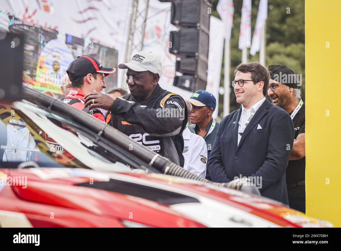 ambiance portrait during the Safari Rally Kenya 2024, 3rd round of the ...