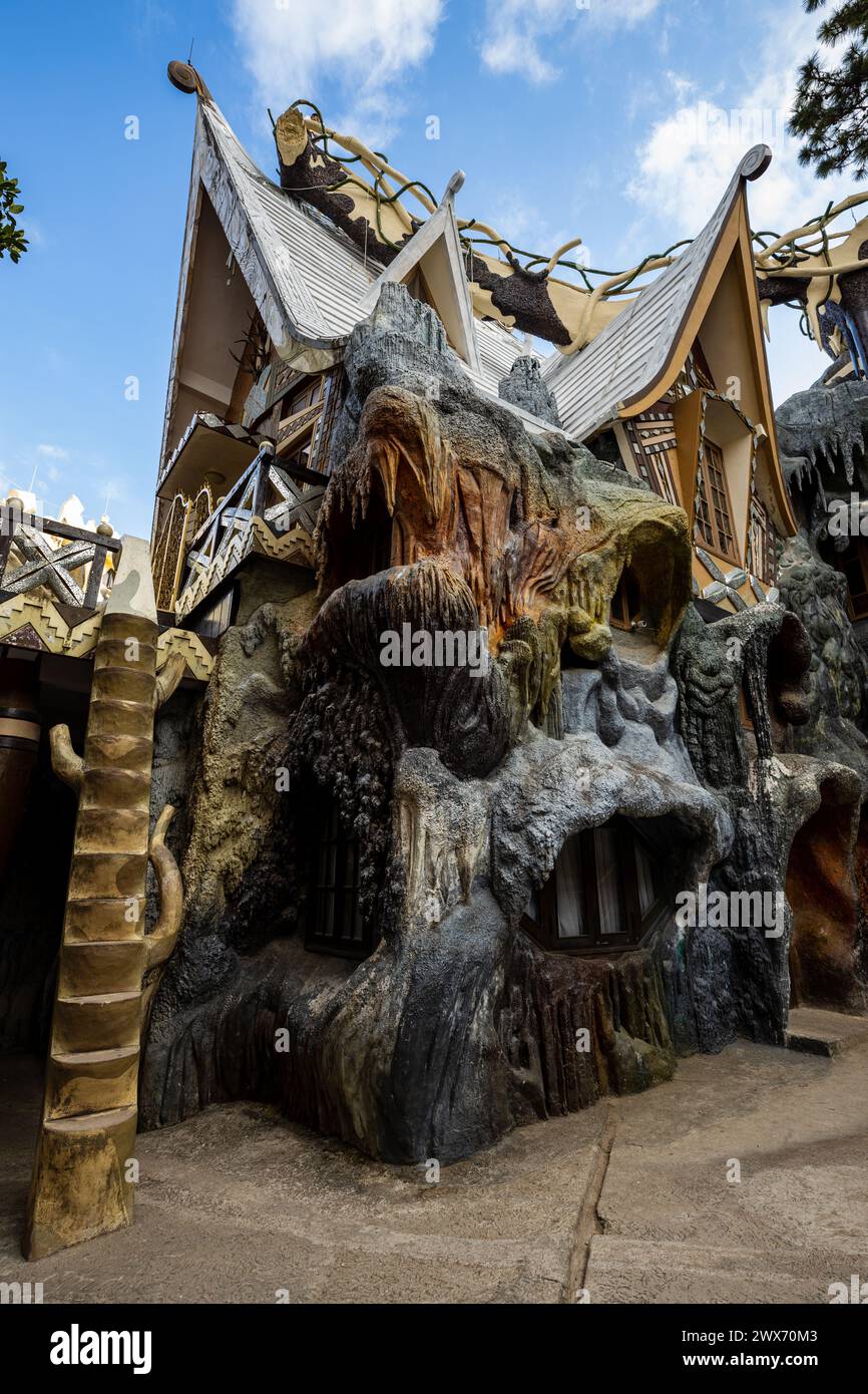 The Crazy House of Da Lat in Vietnam Stock Photo - Alamy