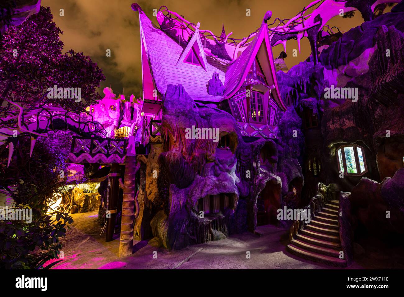 The Crazy House of Da Lat in Vietnam Stock Photo - Alamy