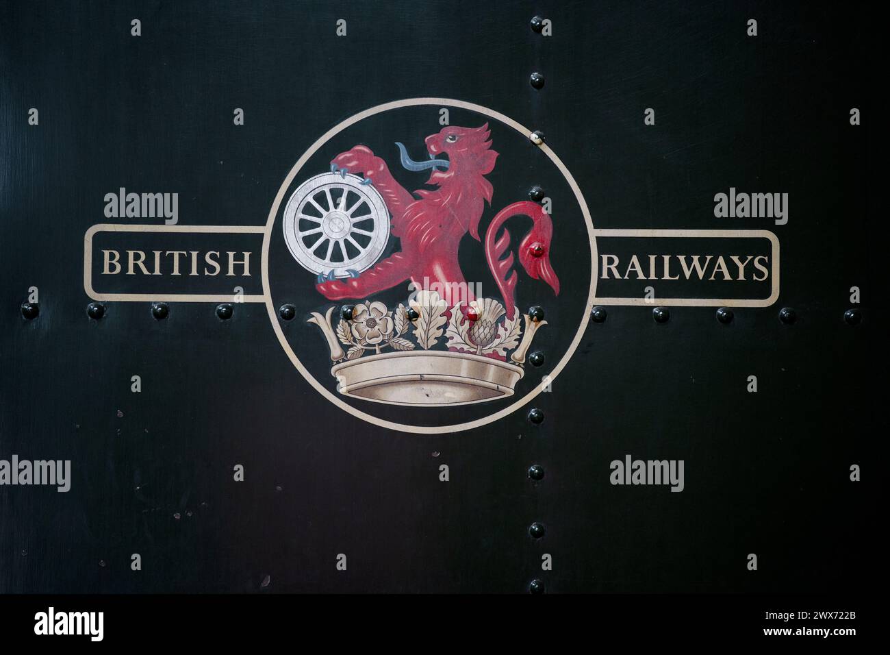 Steam locomotive british rail number hi-res stock photography and ...