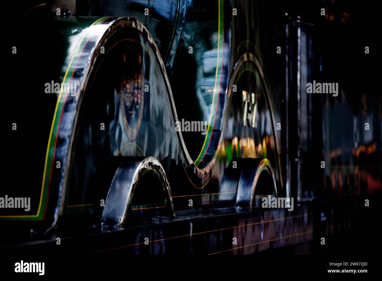 National Railway Museum, York. March 2024 Steam Locomotive 31737 is ...