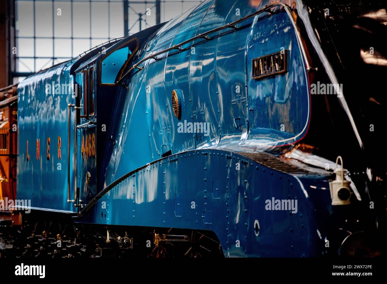 National Railway Museum, York. March 2024 LNER Class A4 4468 Mallard is a 4-6-2 ("Pacific ...