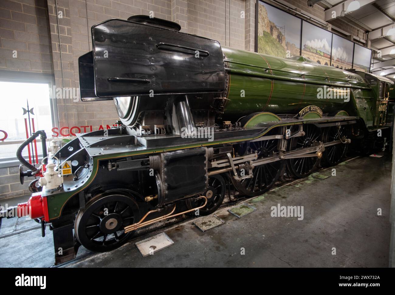 National Railway Museum, York. March 2024 No. 4472 Flying Scotsman has ...
