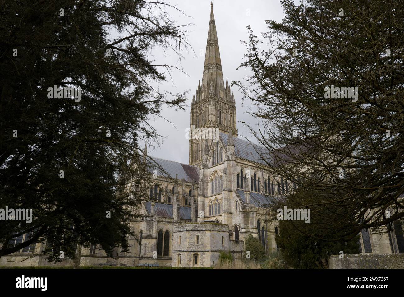 Colour Salisbury Cathedral , Medieval gothic architecture, West Door ...