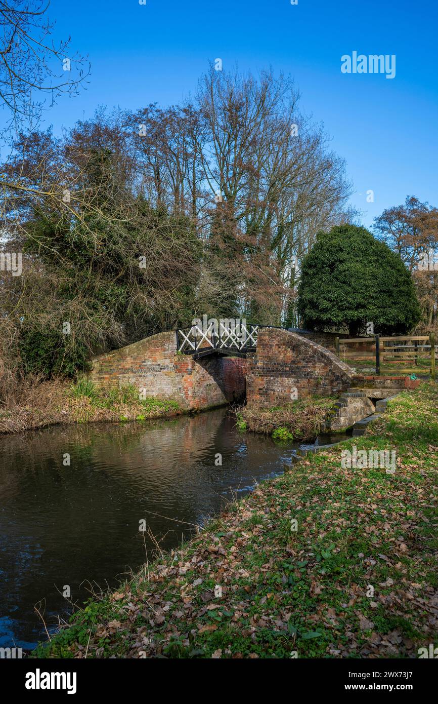Hatton Locks Grand Union Canal Warwickshire England UK Stock Photo - Alamy