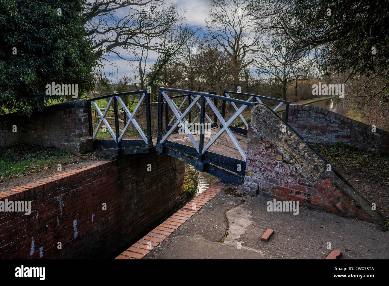 Hatton Locks Grand Union Canal Warwickshire England UK Stock Photo - Alamy