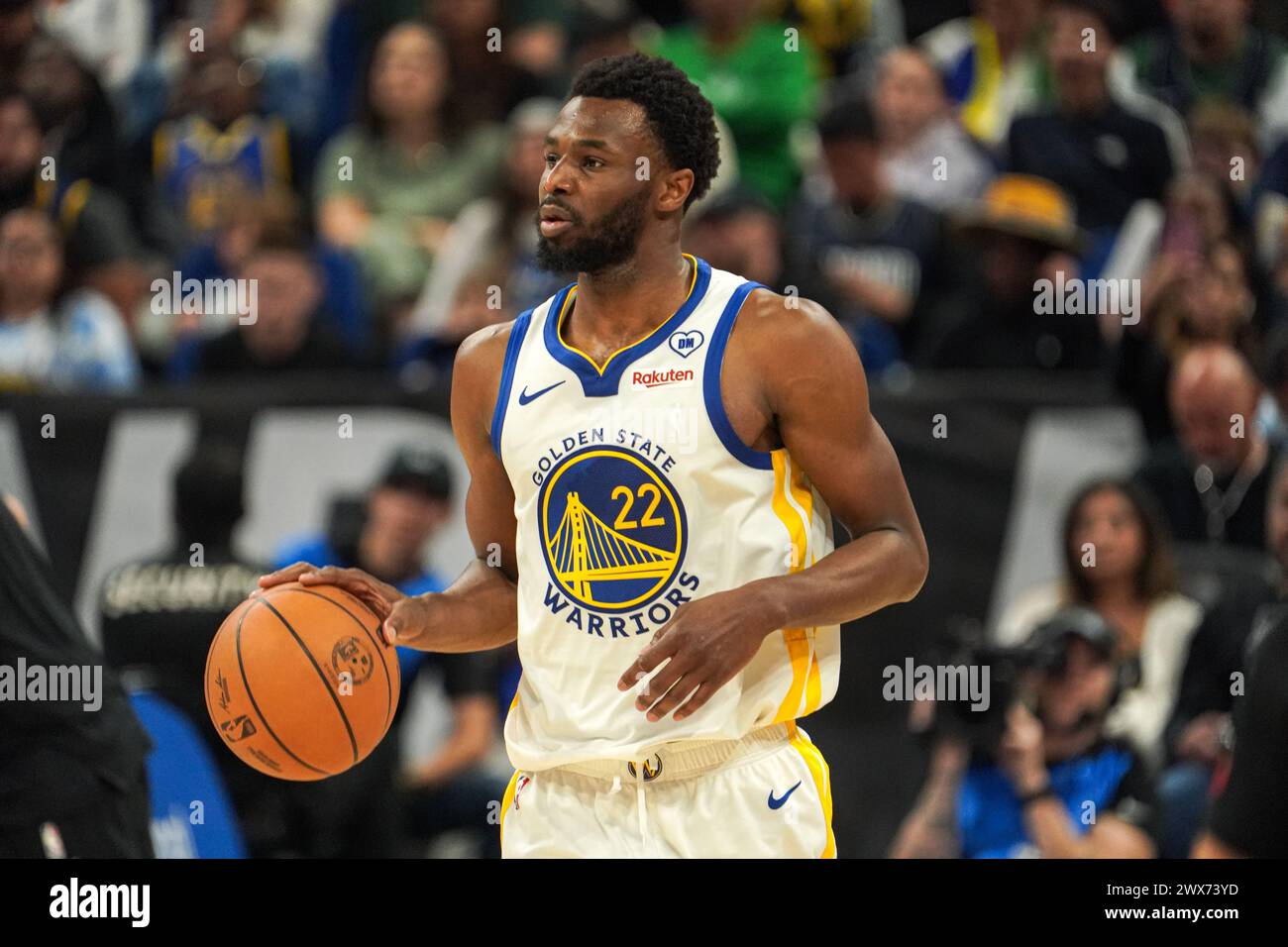 Orlando, Florida, USA, March 27, 2024, Golden State Warriors forward ...