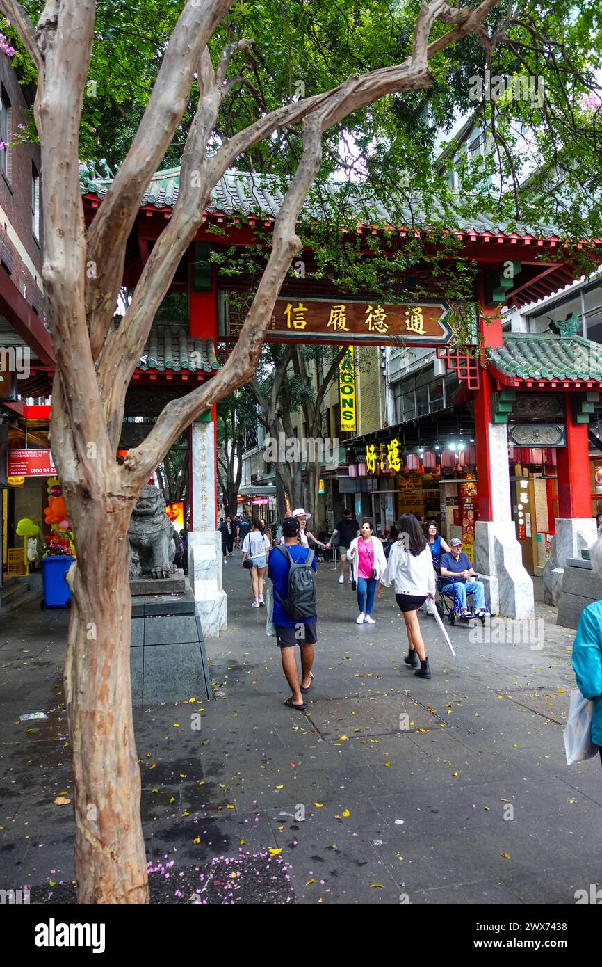 Chinatown, Sydney, Australia Stock Photo - Alamy