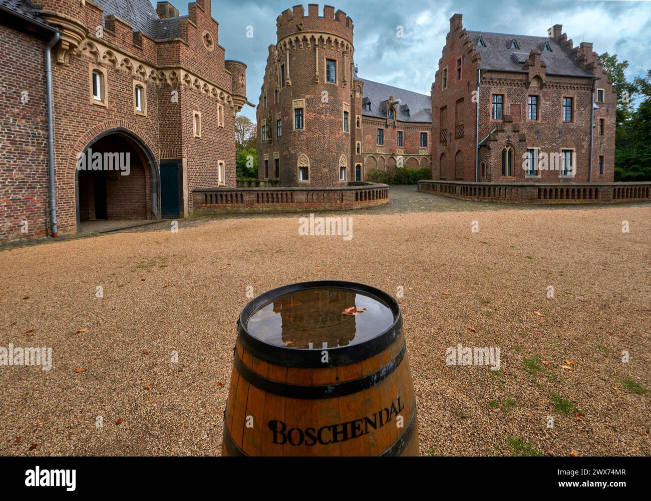 Visiting Paffendorf castle in North Rhine-Westphalia, Germany on a ...