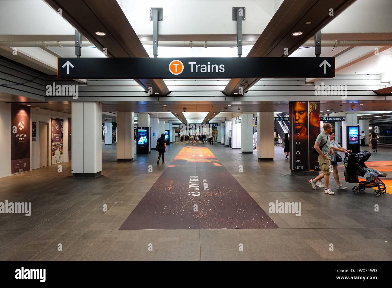 Sydney trains sign hi-res stock photography and images - Alamy