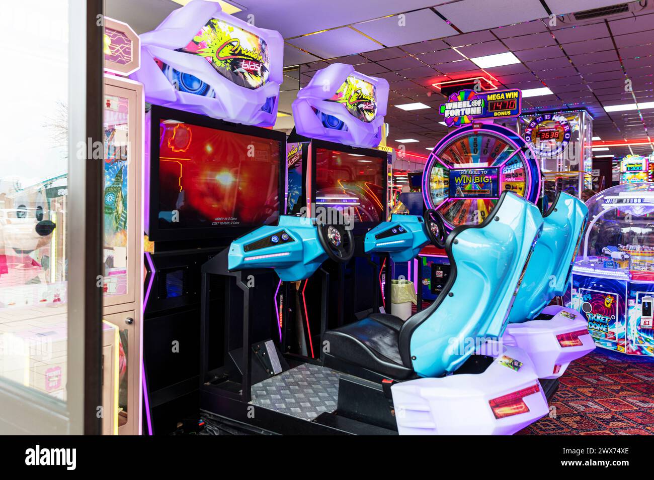 Skegness, Lincolnshire, UK, England, Skegness entertainment,amusement ...