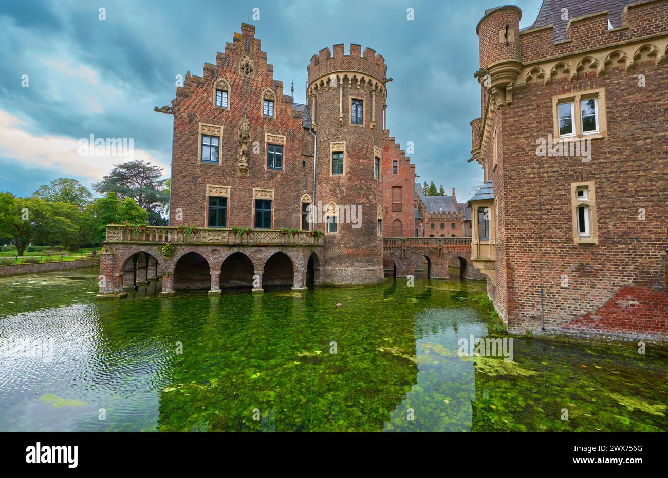 Visiting Paffendorf castle in North Rhine-Westphalia, Germany on a ...