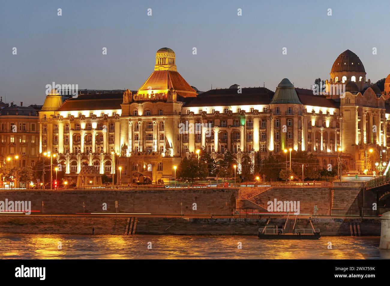 Hungary, Budapest, The Gellert Thermal Baths and Swimming Pool, also ...