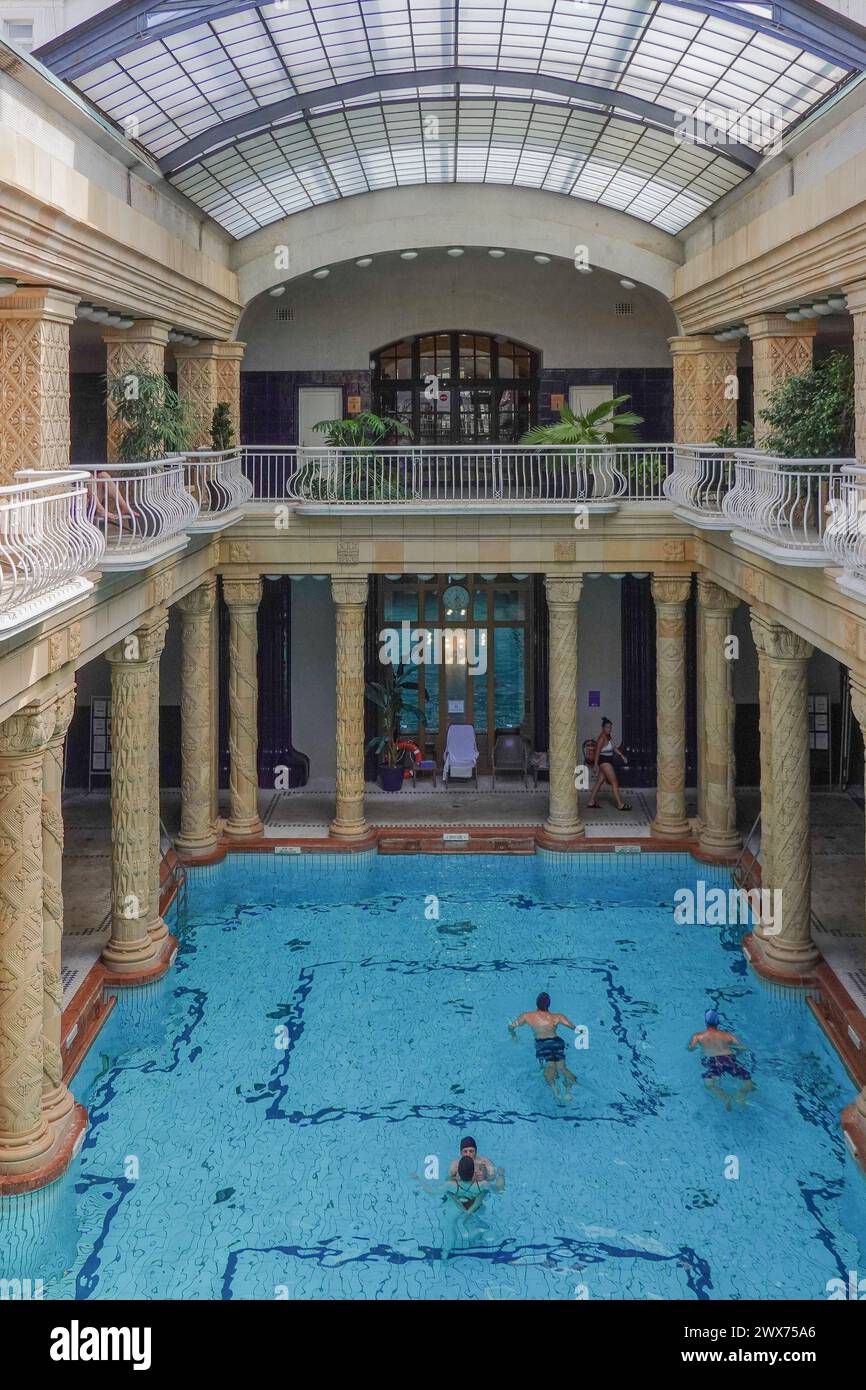 Hungary, Budapest, The Gellert Thermal Baths and Swimming Pool, also ...
