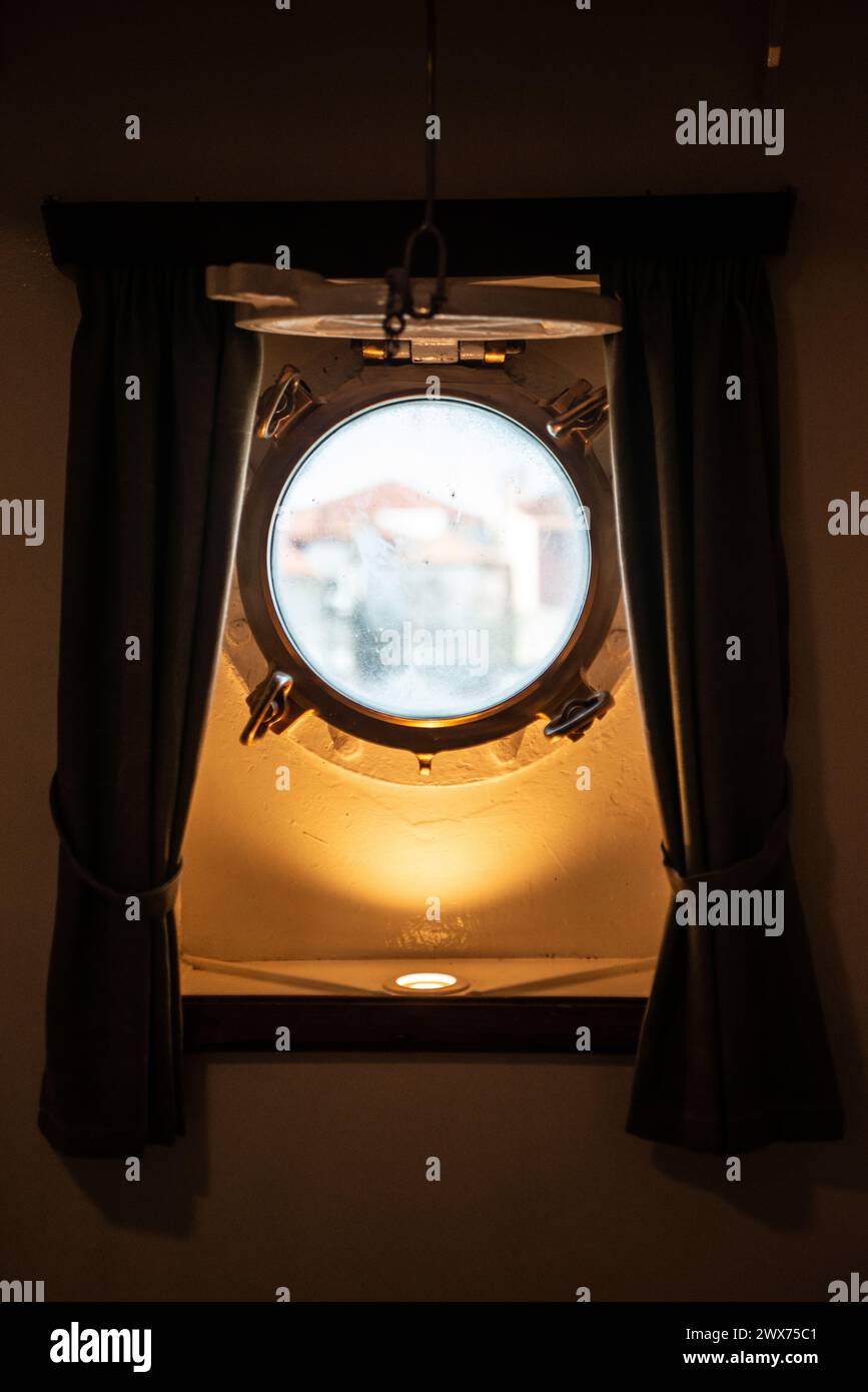 Gil Eannes, historical hospital ship, Viana do Castelo, Portugal Stock ...