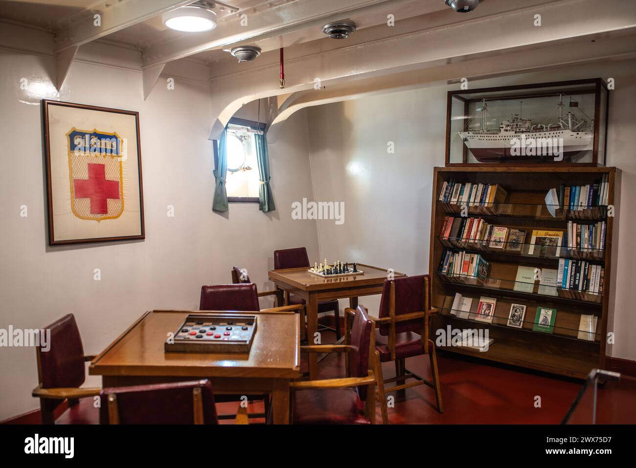 Gil Eannes, historical hospital ship, Viana do Castelo, Portugal Stock ...